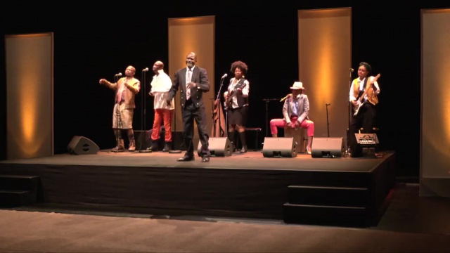 Entre théâtre et concert le "Congo Jazz Band" retrace près d'un siècle ...