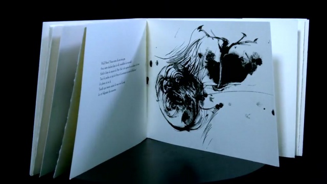 Livres d'artistes : "Remémoration de Mansour Hallâj à Saint-Patrick"