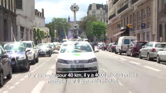 La Mappy Car dans les rues de Limoges